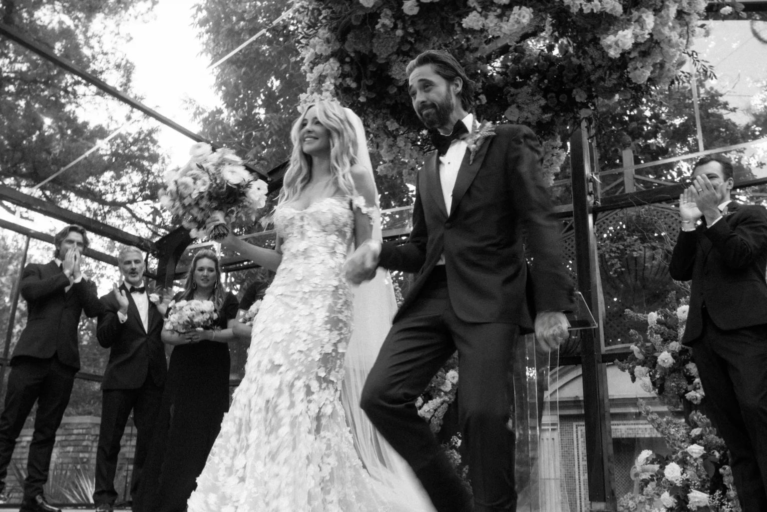 Yellowstone Co Stars Tie The Knot Hassie Harrison Wows In Two Galia L