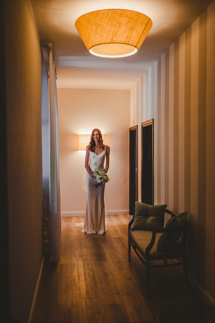 For the Sultry Bride—Silk Dresses to Wear During Your Wedding Weekend