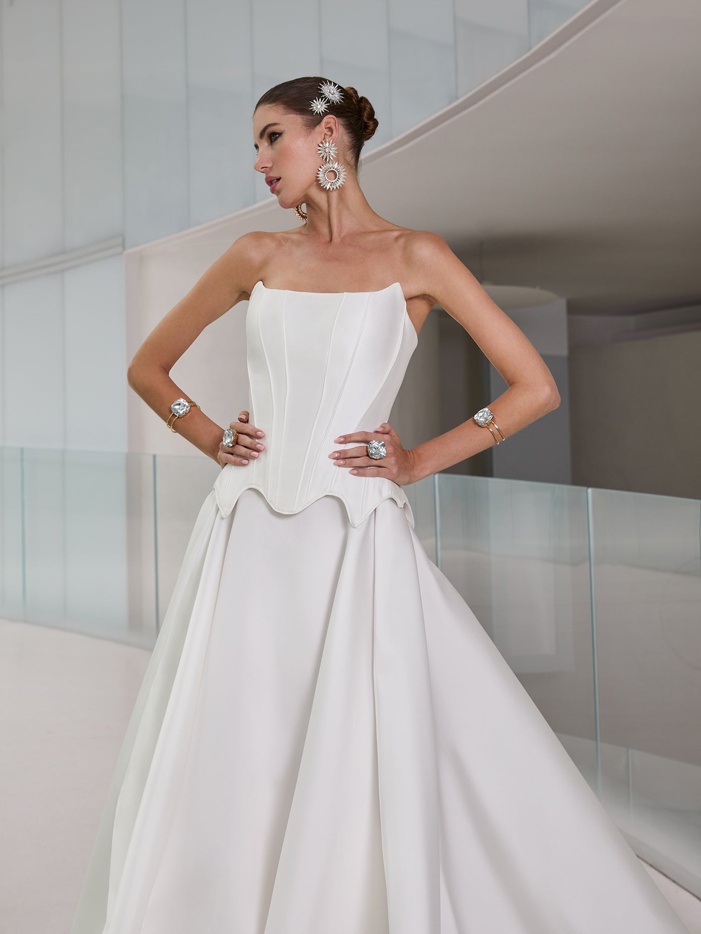 Duchess | Tulle Two Piece Princess Wedding Dress