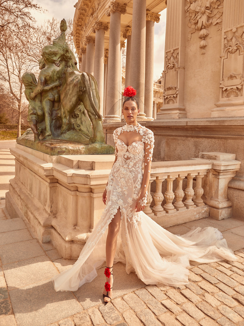 Barbara | Trumpet Style Lace Wedding Dress