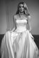 Lady G | Strapless Peplum Corset Wedding Dress