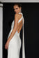 Maddie | Halter Neck Low Back Reception Gown