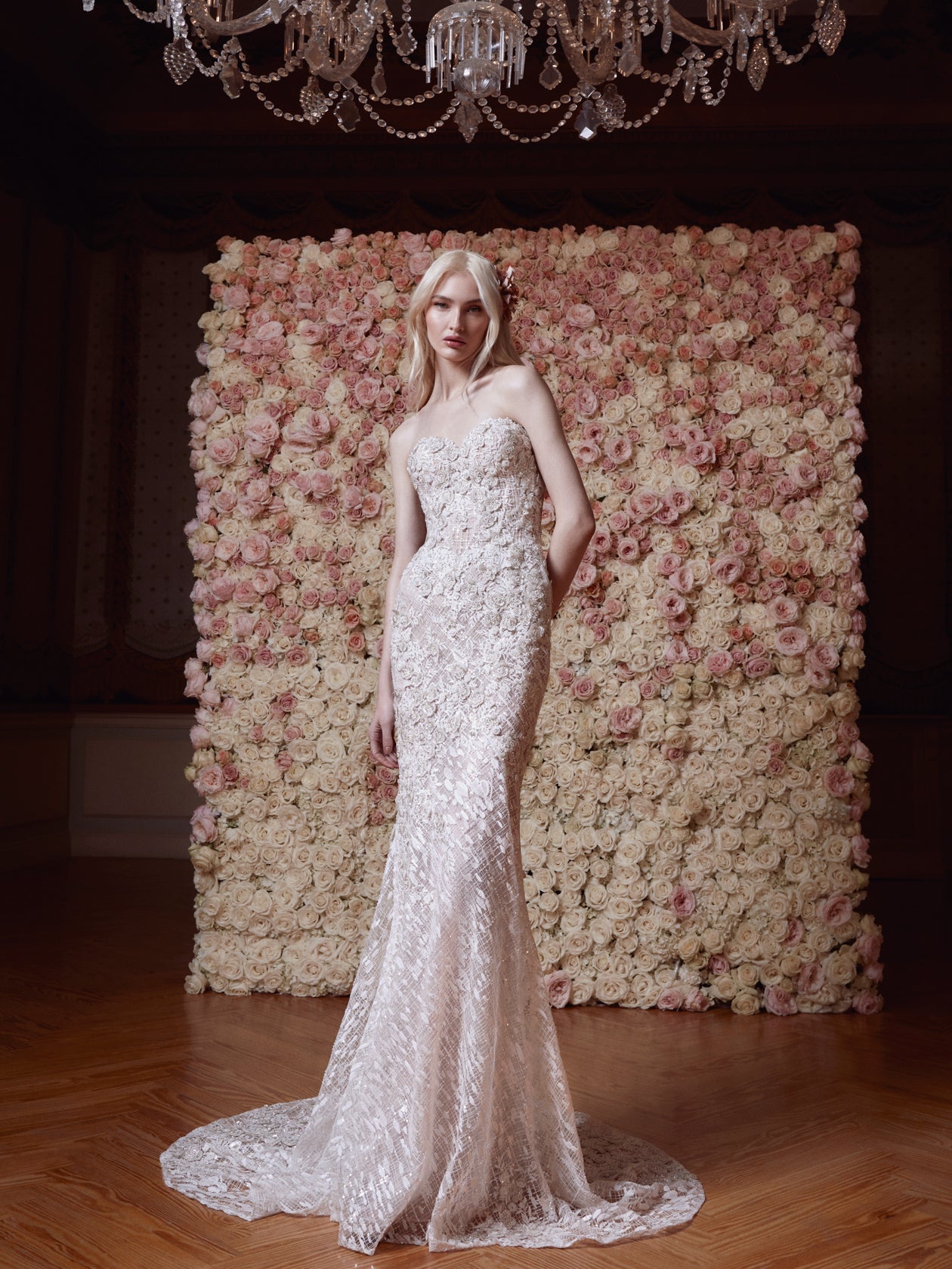 Mojo | Geometric Patterned Mermaid Wedding Dress