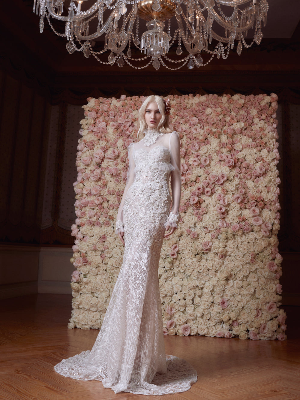 Mojo | Geometric Patterned Mermaid Wedding Dress