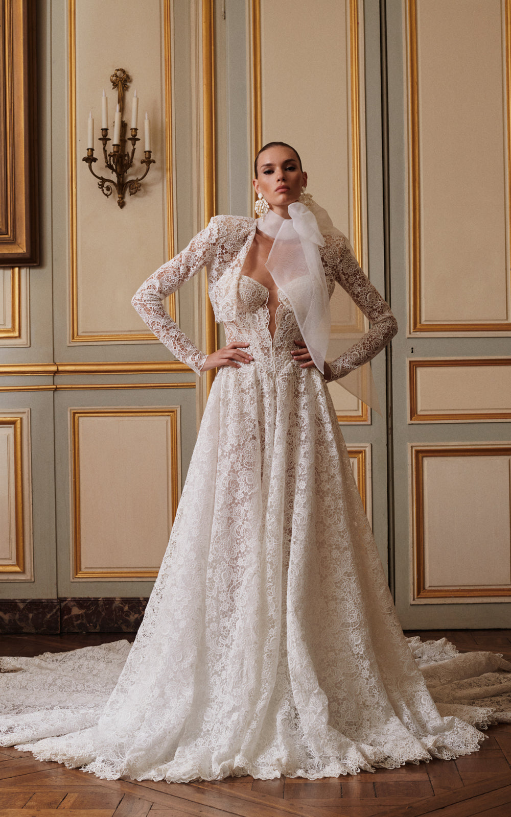 Opéra | Lace A-line Corset Wedding Dress