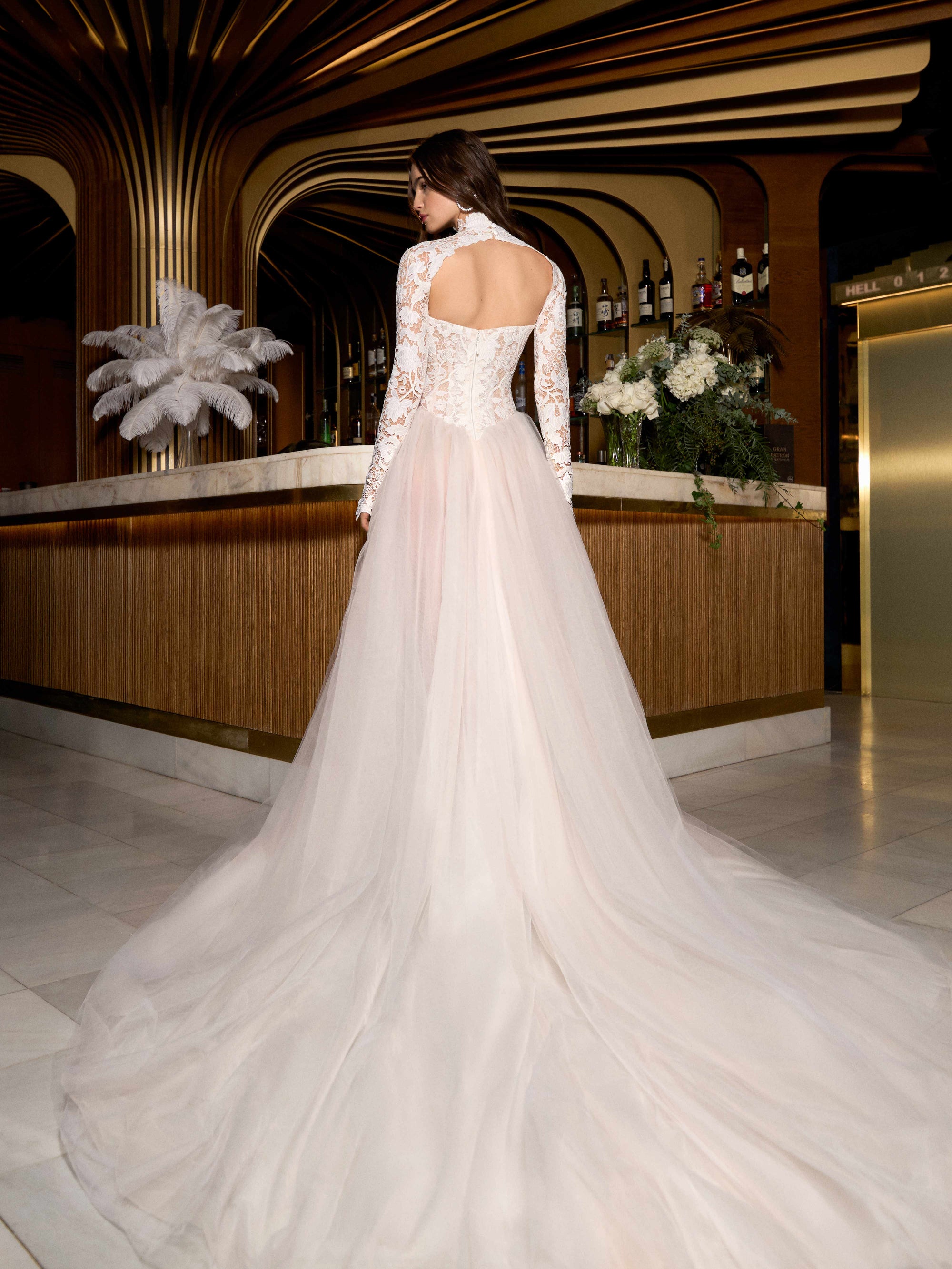 Roxie | French Lace Tulle Corset Wedding Dress